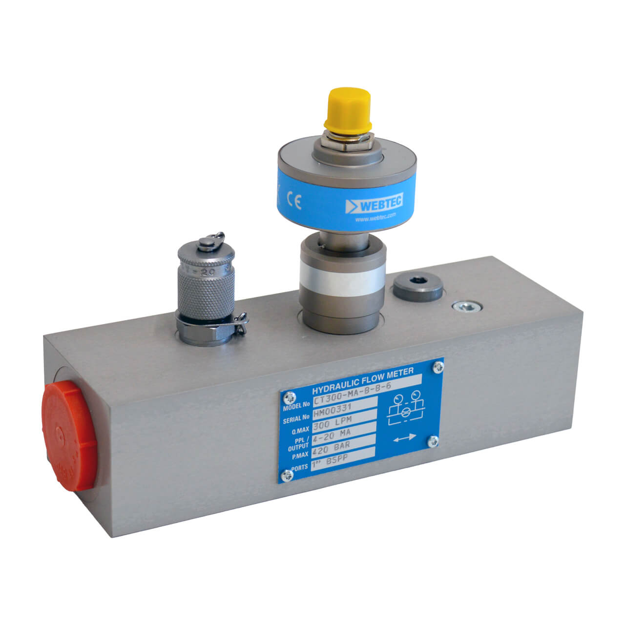 FT9503-02 - CT Series Turbine Flow Meters with Conditioned Output | Hydradyne LLC