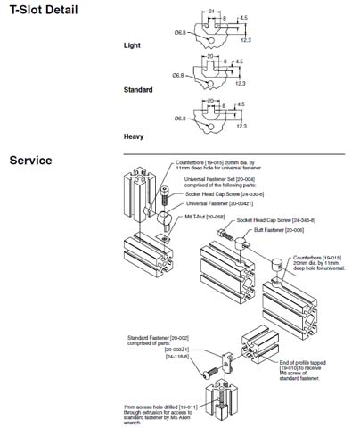 10-540 - 40 Series Profile | Hydradyne LLC