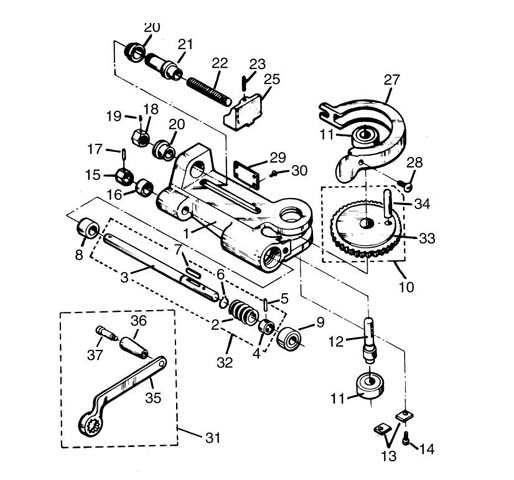 550601 - Model 412 Tube Bender/Maintenance and Parts List | Hydradyne LLC