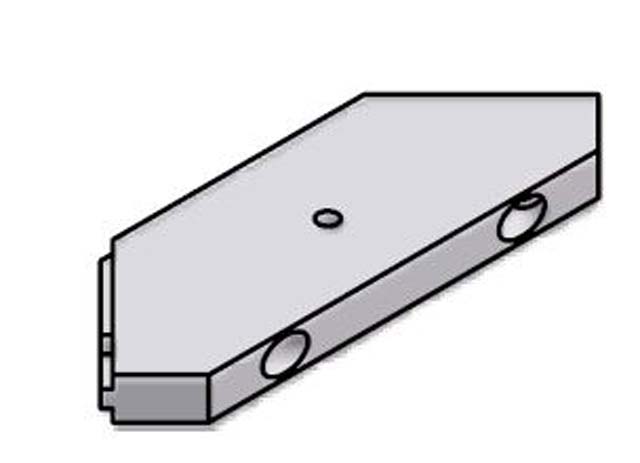 21-031M - Corner Mounting Plate | Hydradyne LLC