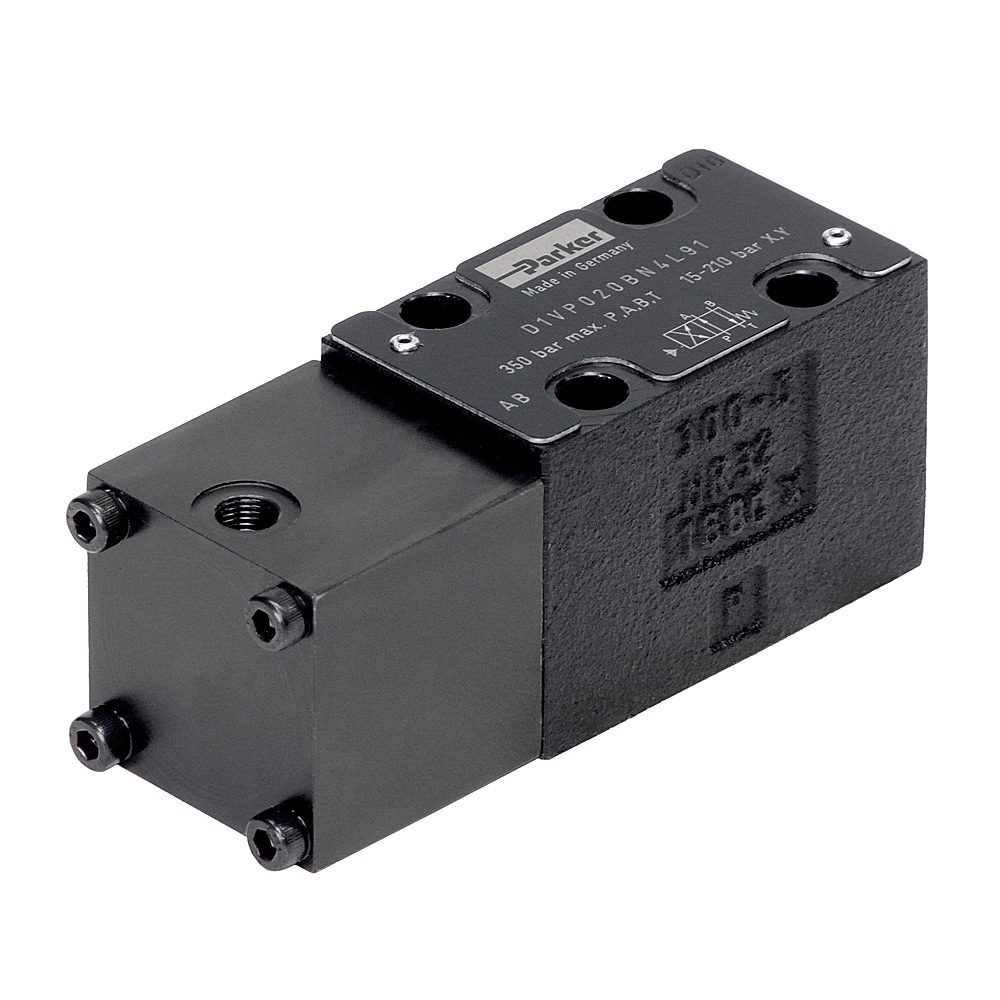Parker The hydraulically operated directional control valves series ...