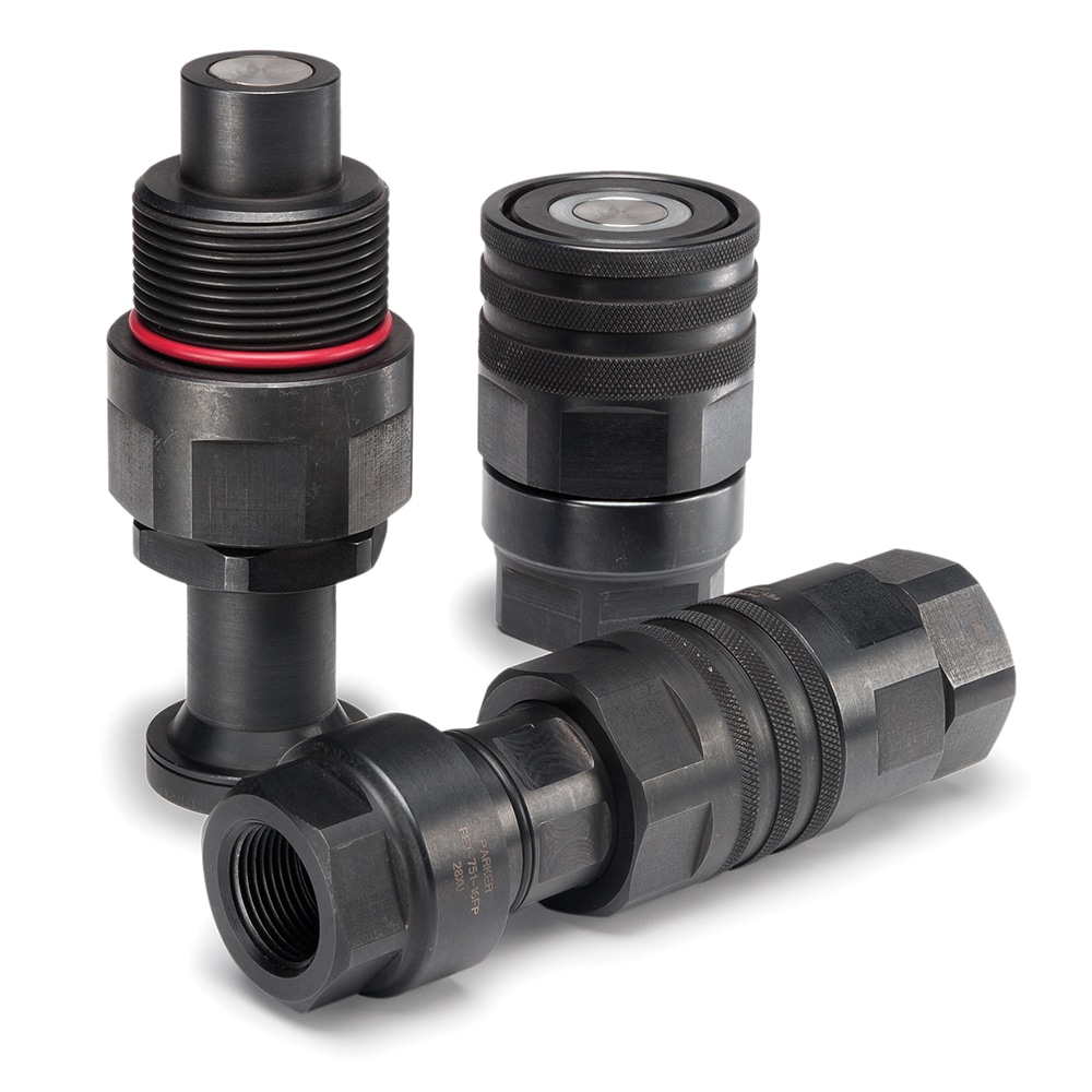 FET-752-16FO - Non-Spill, Flat Face, High Pressure, Heavy Duty ...