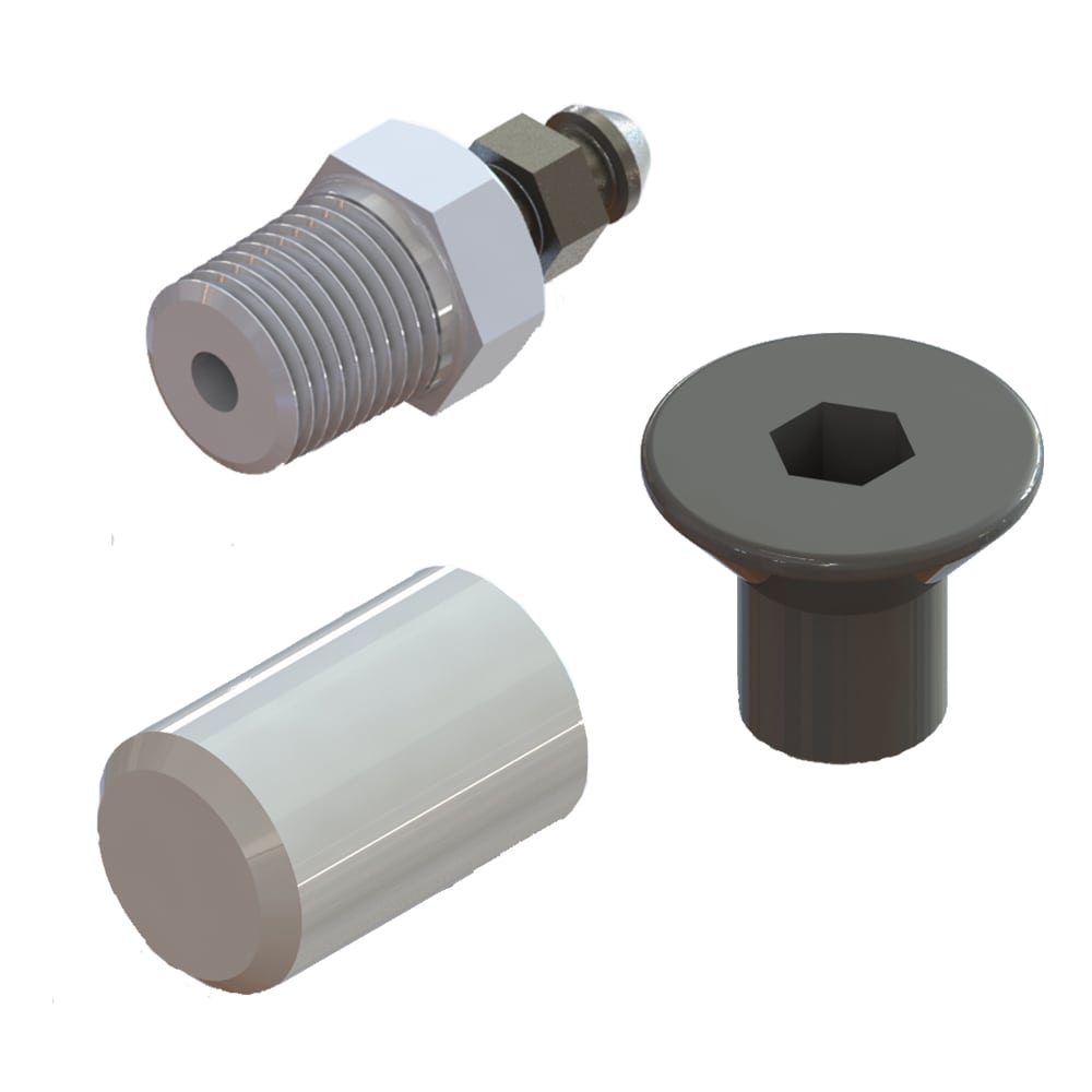 65233 - Helac Hydraulic Rotary Actuator Hardware Kits | Hydradyne LLC