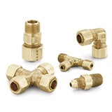 4 FBI2-B - Intrulok® Brass Flareless Bite Type Fittings | Hydradyne LLC