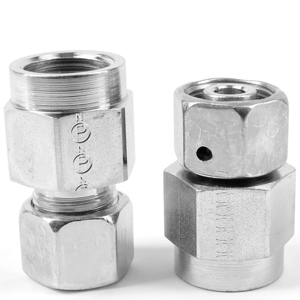 MAV12LROMDCF - Ermeto DIN Pressure gauge adapter | Hydradyne LLC