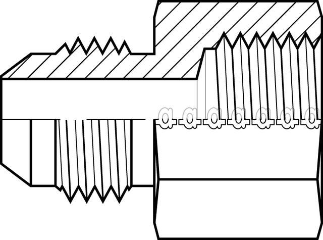 BUY ADAPTALL 9009 SERIES PART NUMBER: 9009-08-02 | Hydradyne LLC