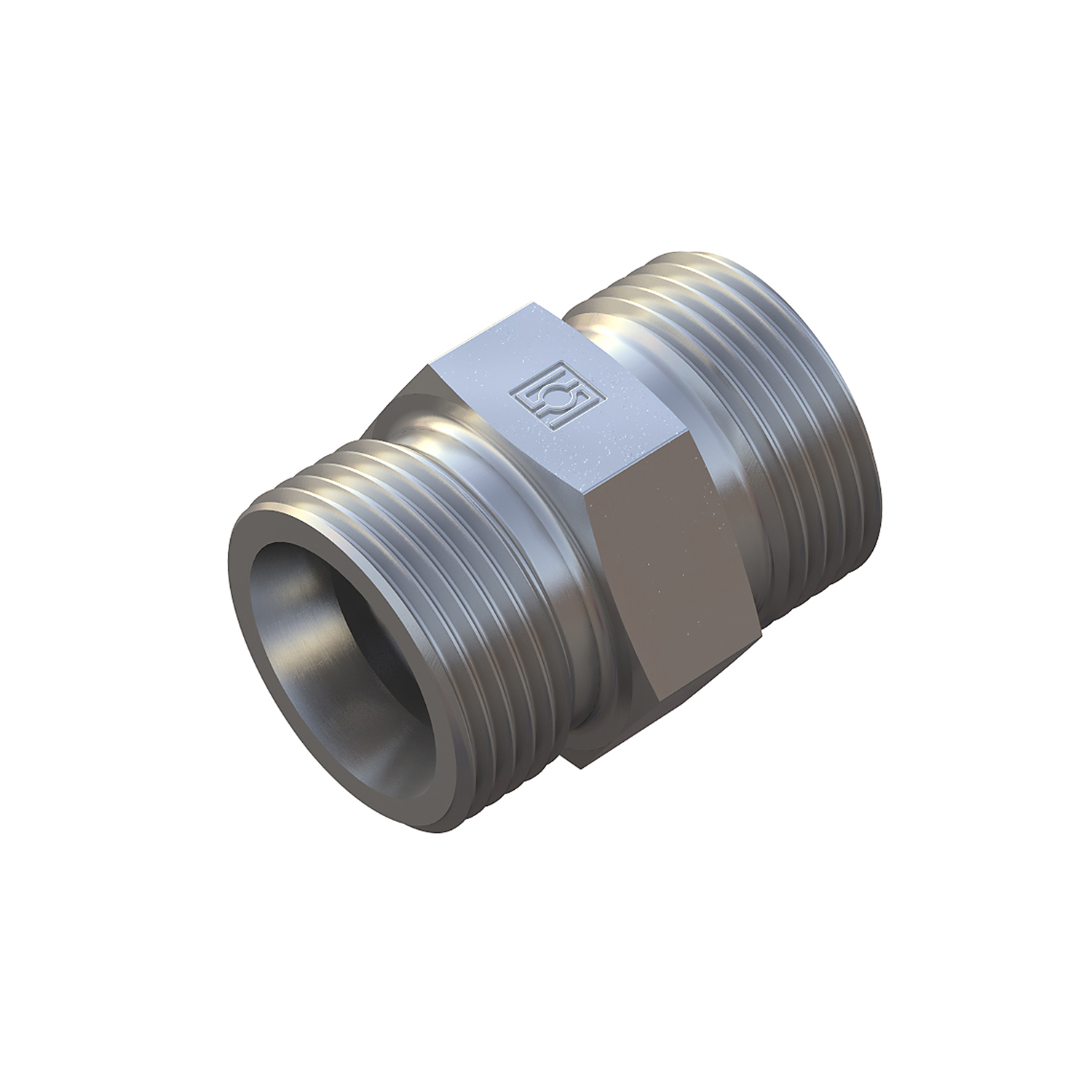 FI-G-12L-W3 - Straight Fitting Size / Type: 12L only fitting body Steel ...