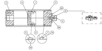 RK0600K000 - Piston Accumulator Seal Kits | Hydradyne LLC