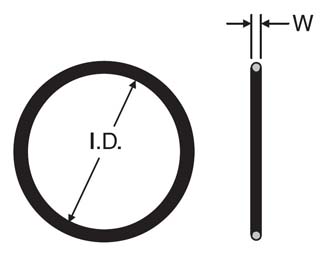 3-908 N0756 - SAE O-Ring - SAE Straight Thread Port O-Ring | Hydradyne LLC