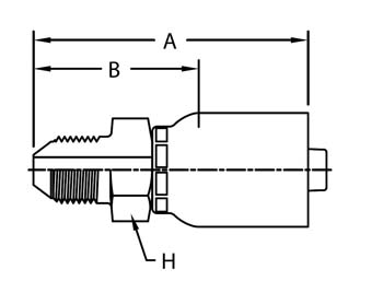 10371-32-32 - 10371 Male JIC 37° | Hydradyne LLC