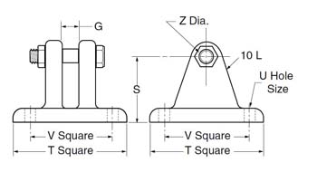 0839480000 - Clevis Bracket | Hydradyne LLC
