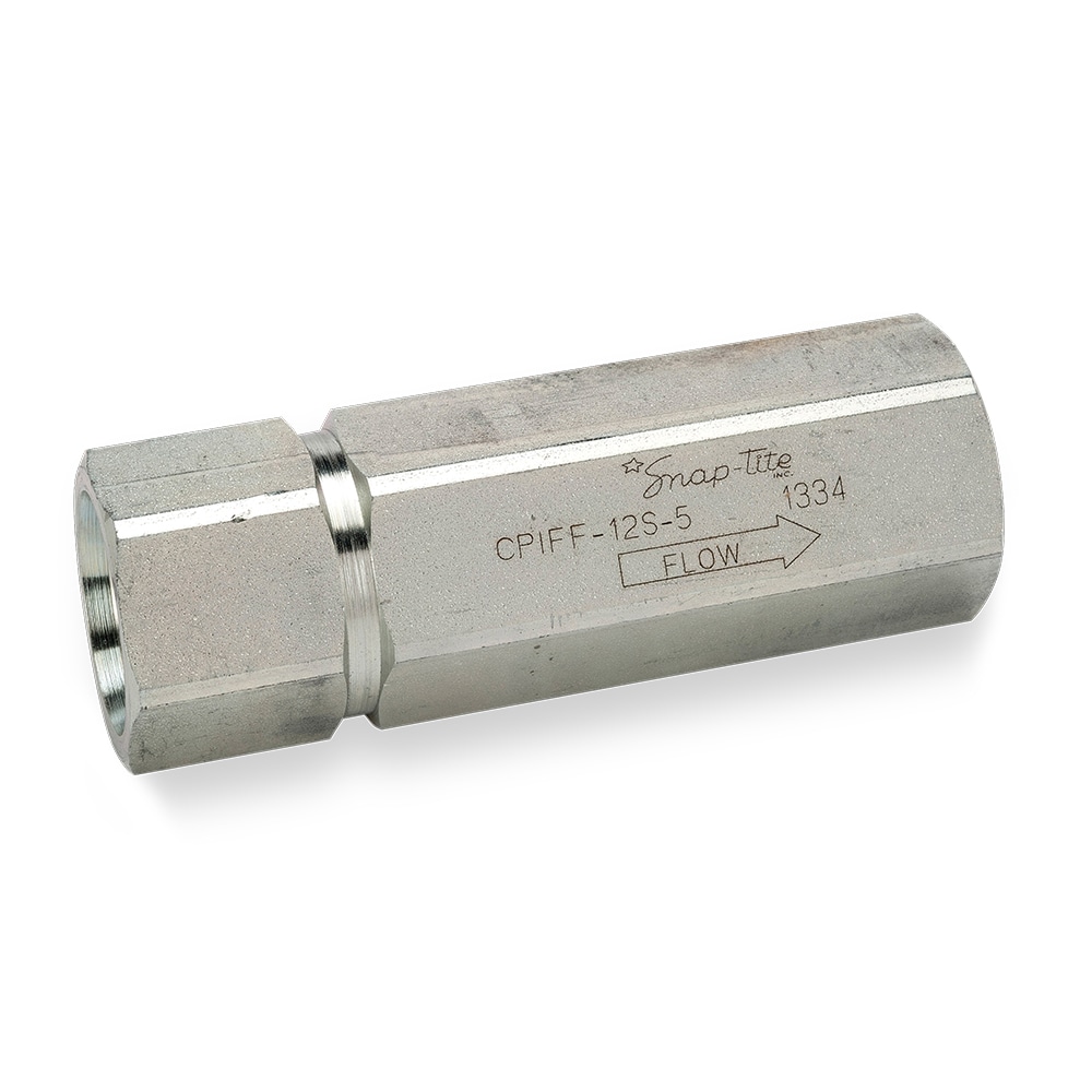 CPIFF-4P-15A - Soft Seat, In Line Hydraulic Check Valves - CPIFF Series ...