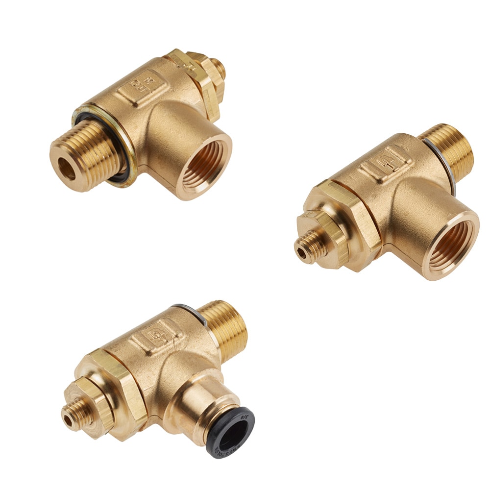 FC703-4 - Brass Pneumatic Flow Controls | Hydradyne LLC