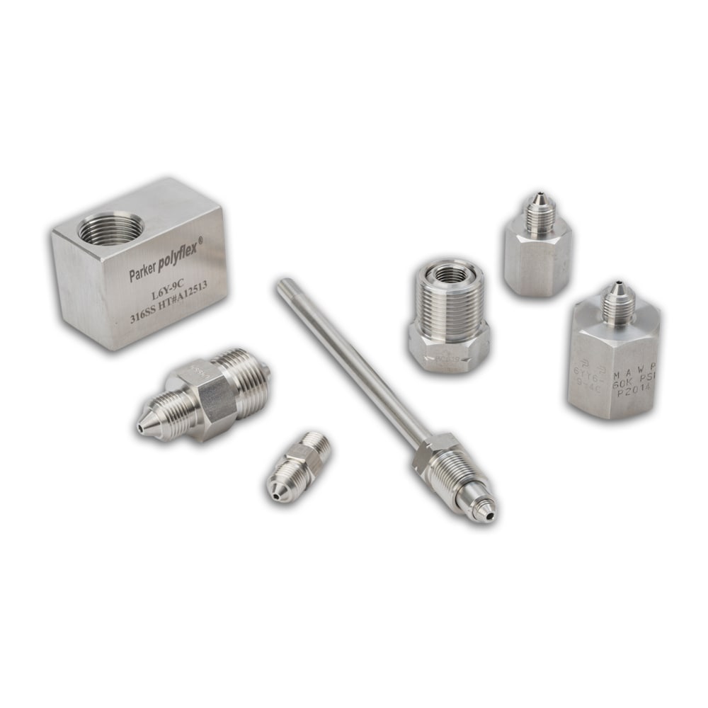 6YY6-4-6C - High Pressure Adapters | Hydradyne LLC