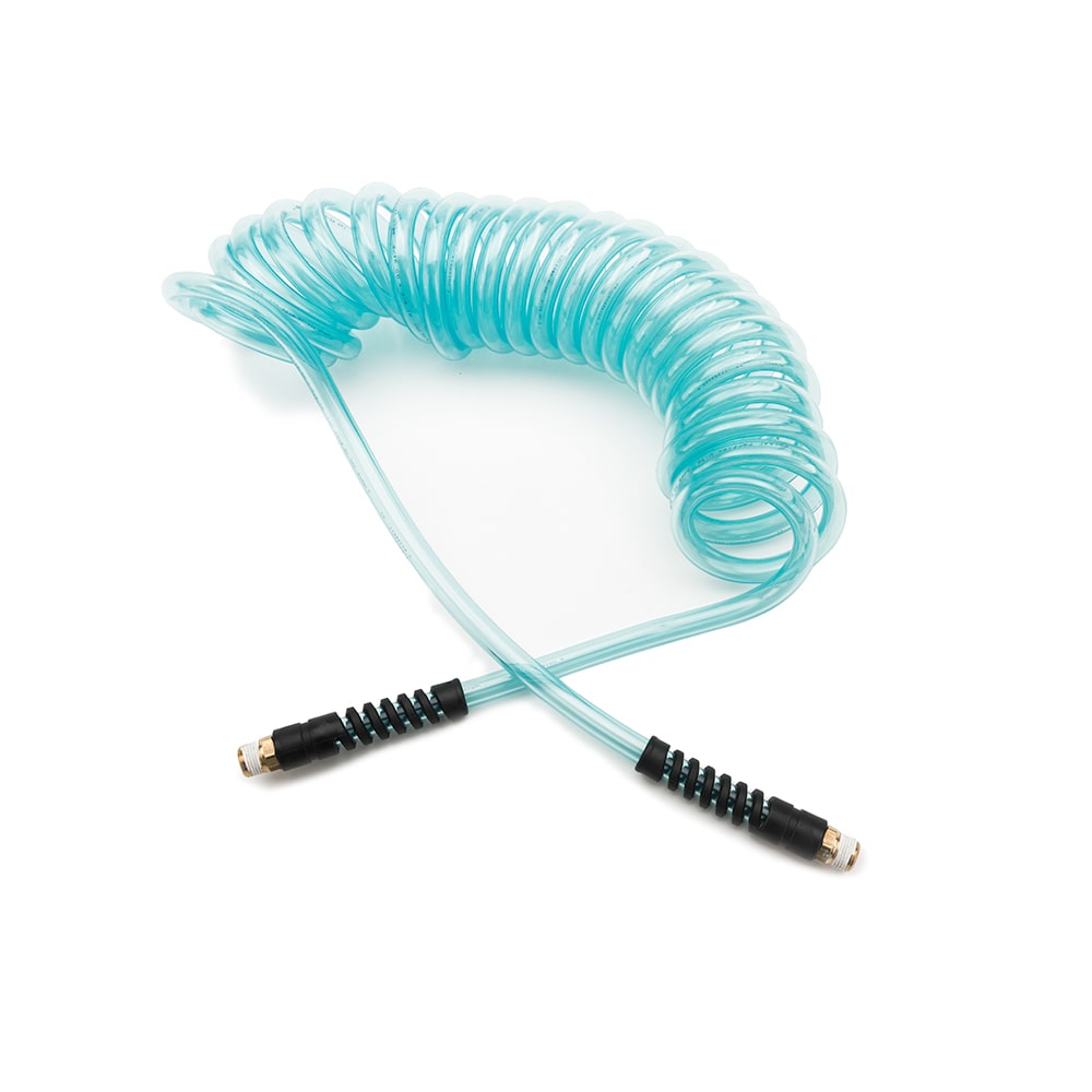 95UFS-64-BLU-015 - Coiled Air Hose | Hydradyne LLC