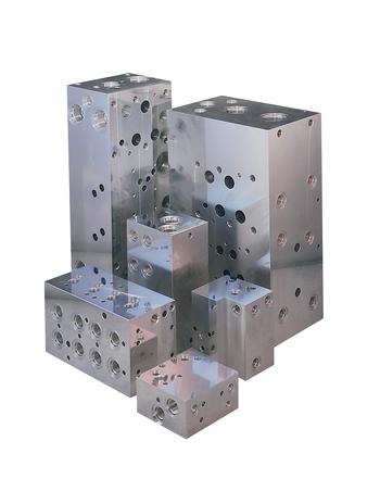 DAMAN AJ2700208S Aluminum Junction Block | Hydradyne LLC