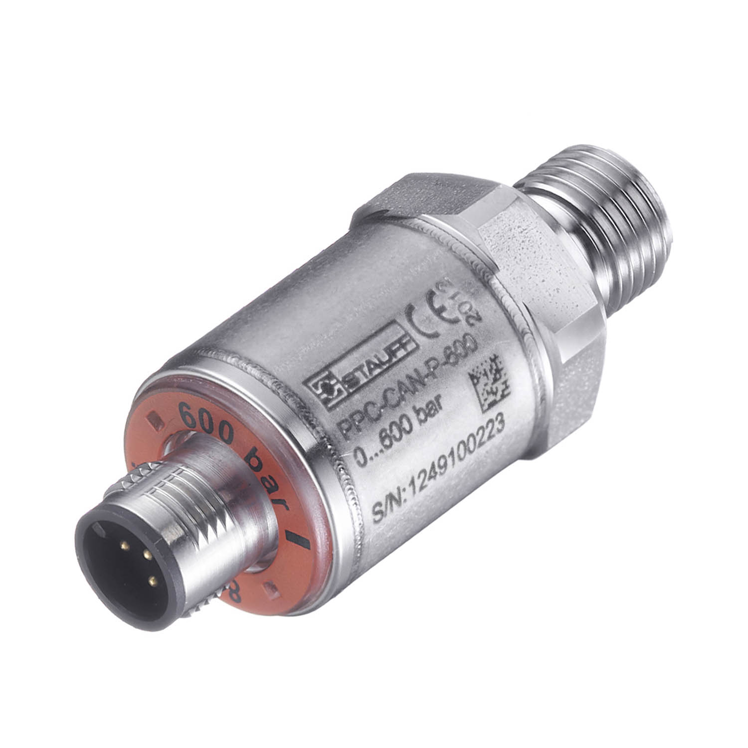 Sensor-PPC-CAN-P-400-CAL - Pressure Sensor for use with CAN Hydraulic ...