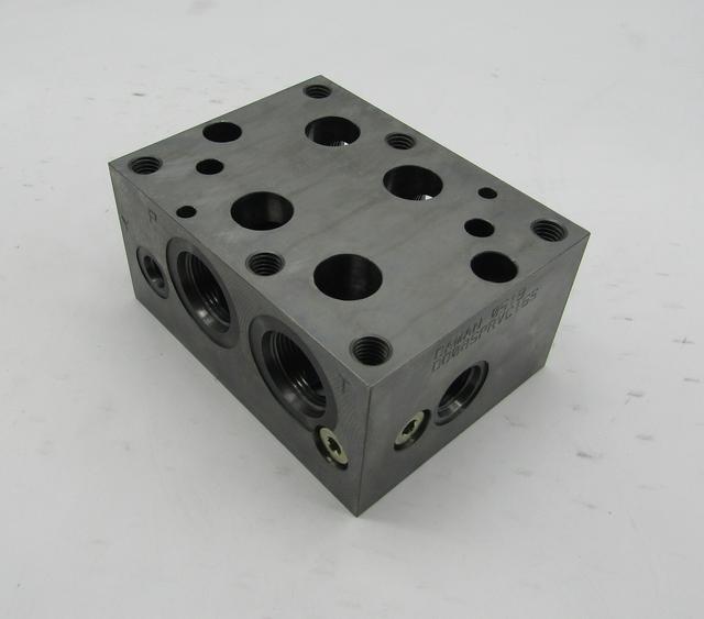 DAMAN DD08SPRVC16S Ductile Valve Subplate | Hydradyne LLC